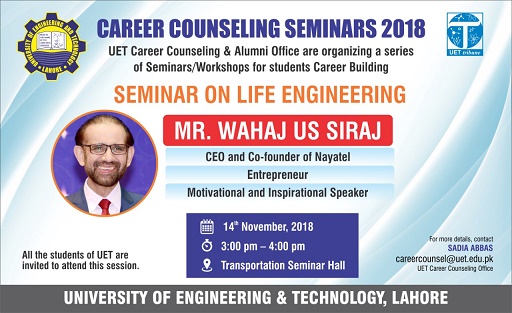 CAREER COUNSELING SEMINAR-2018 – Financial Aid and Career Services