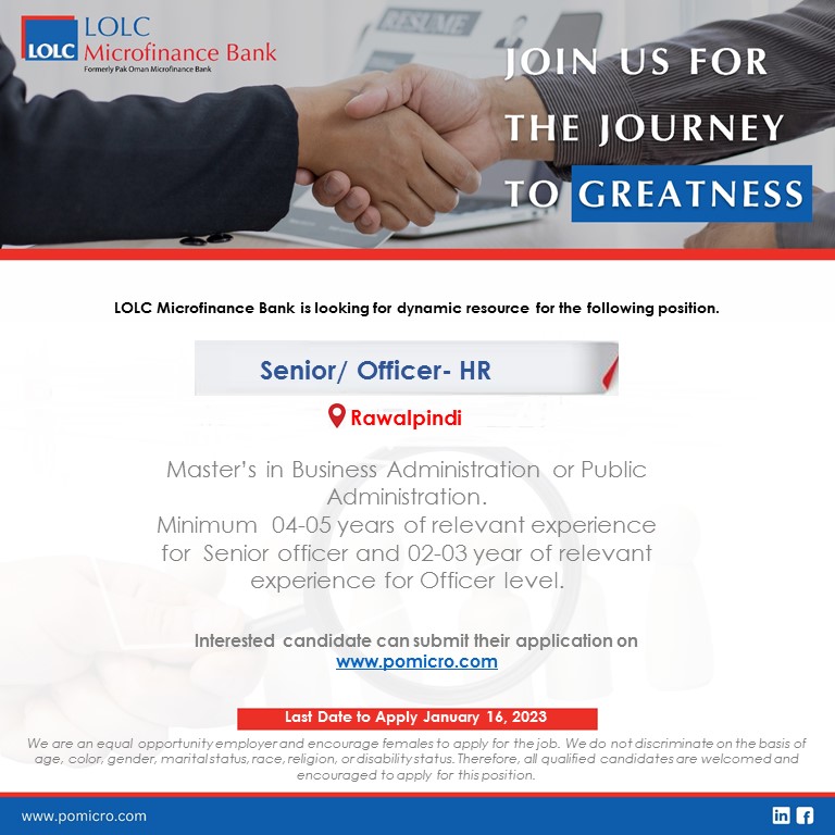 Job Post | LOLC Microfinance Bank – Financial Aid and Career Services