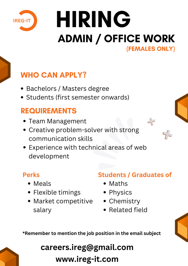 Hiring for ‘Office Administration’ Position – Financial Aid and Career ...